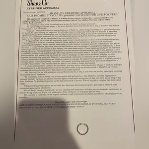 Jewelry | Shane Co Ladies Platinum Wedding Band | Poshmark